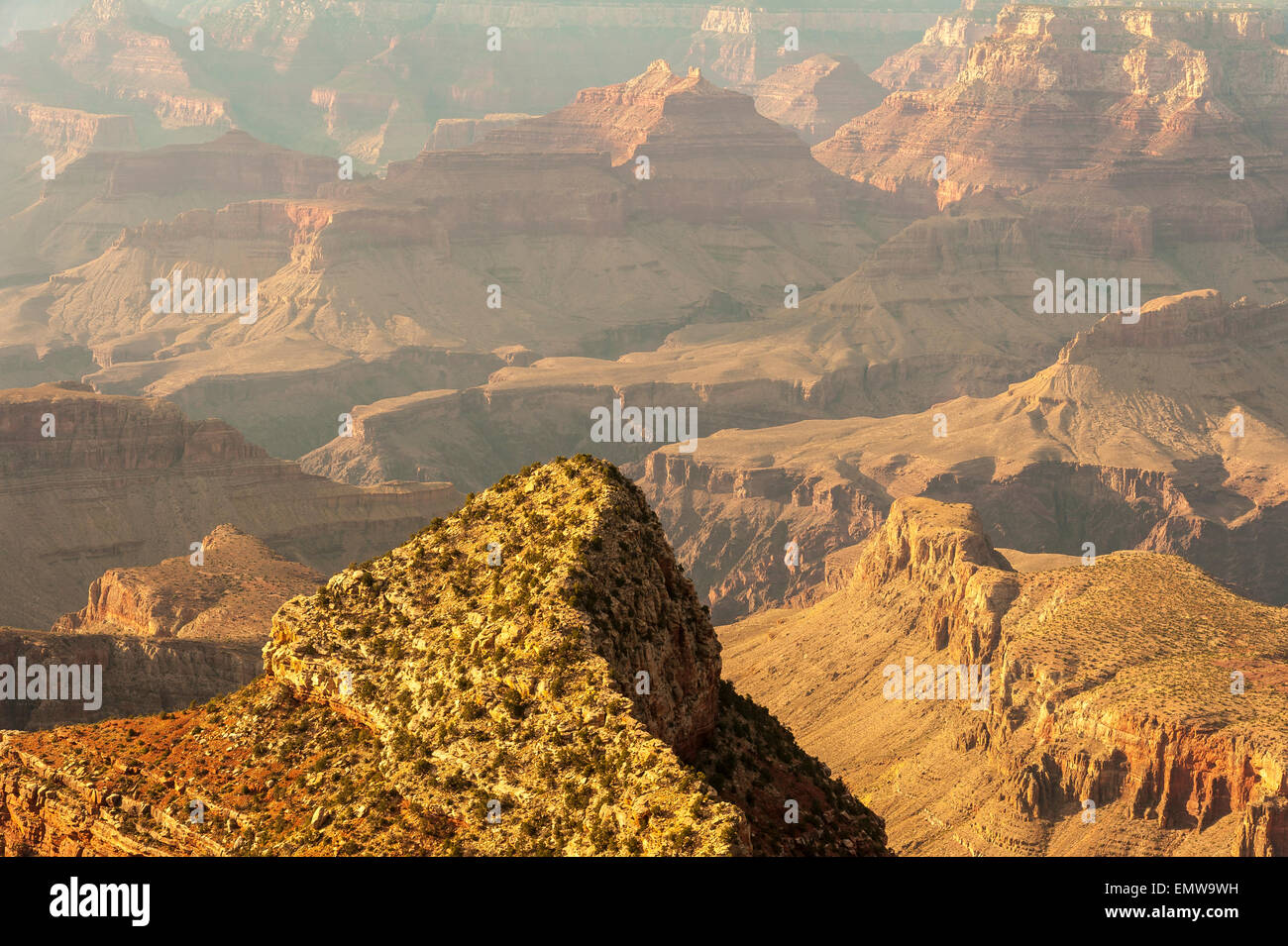 Grand Canyon, Grand View Point Stock Photo - Alamy