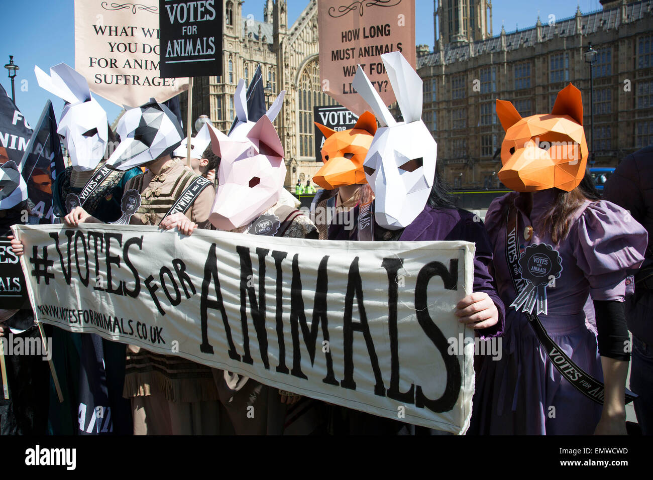 London, UK, 23rd April 2015. Celebrities and campaigners to animal ...