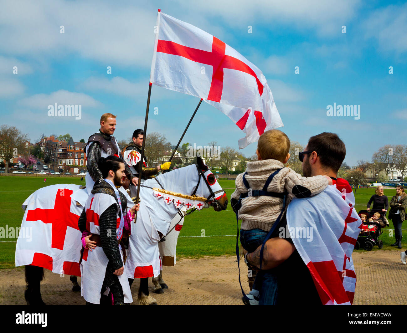 Man saint george costume hi-res stock photography and images - Alamy