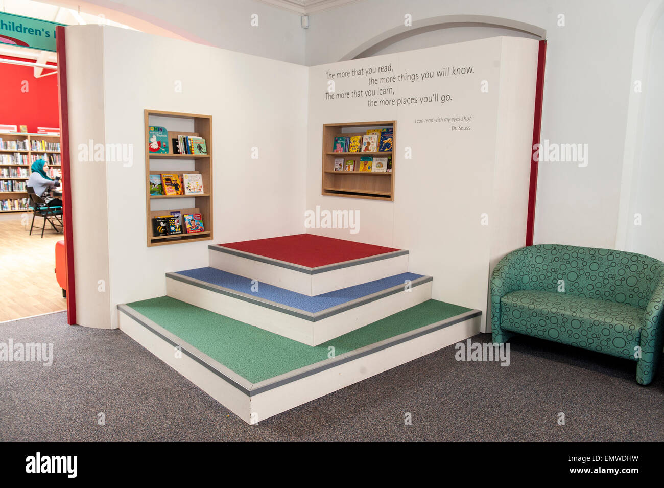 Kids corner library hi-res stock photography and images - Alamy