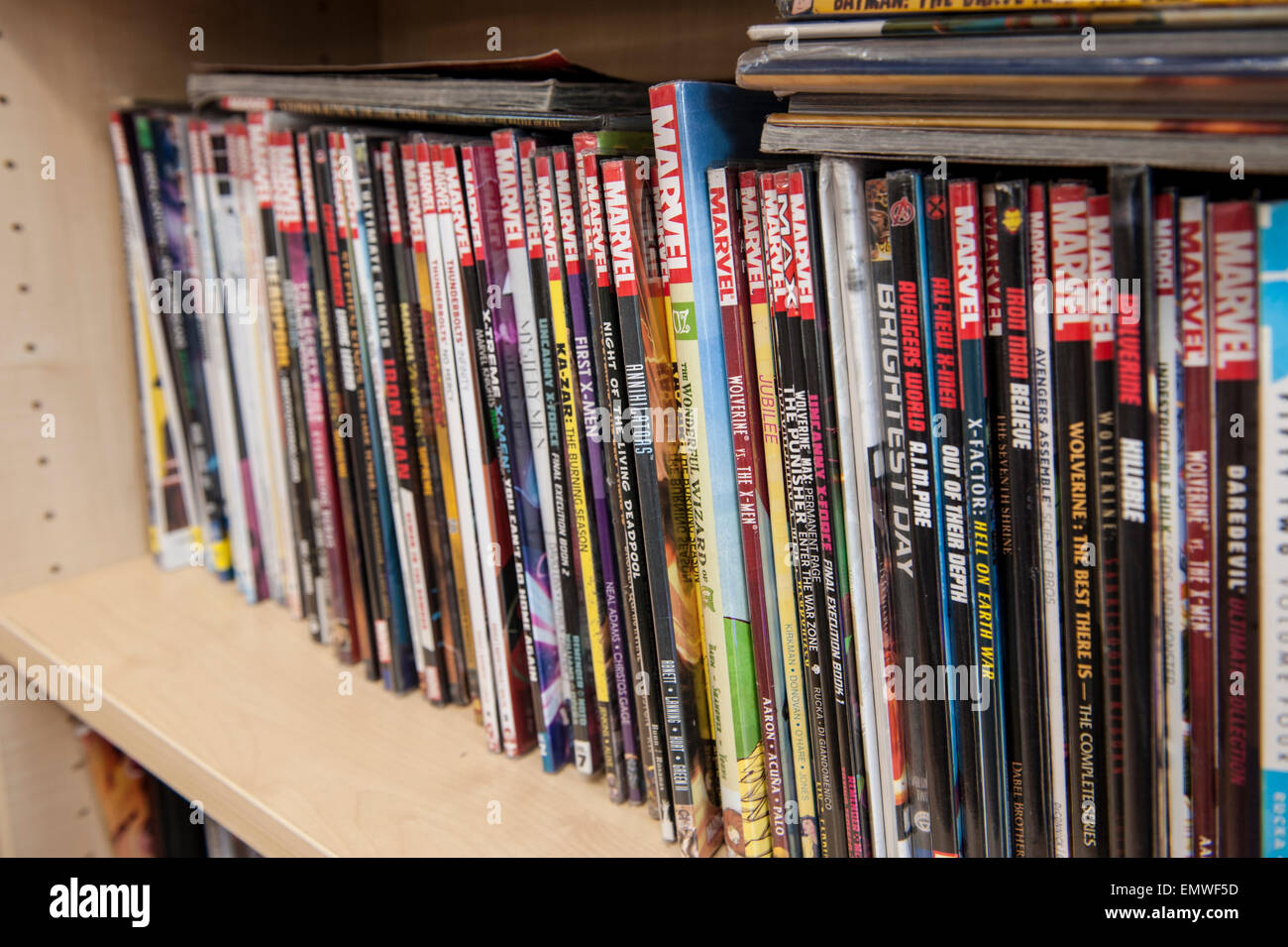 Marvel comics comic books hi-res stock photography and images - Alamy
