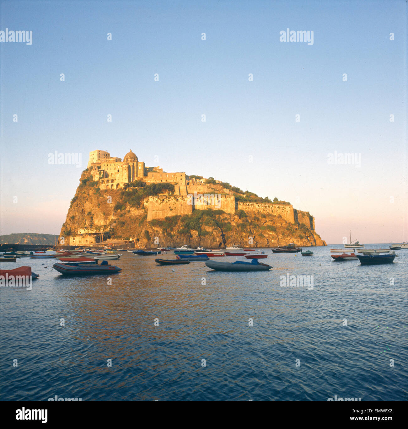 Italien, Insel Ischia, Ischia-Ponte, Castella Stock Photo - Alamy