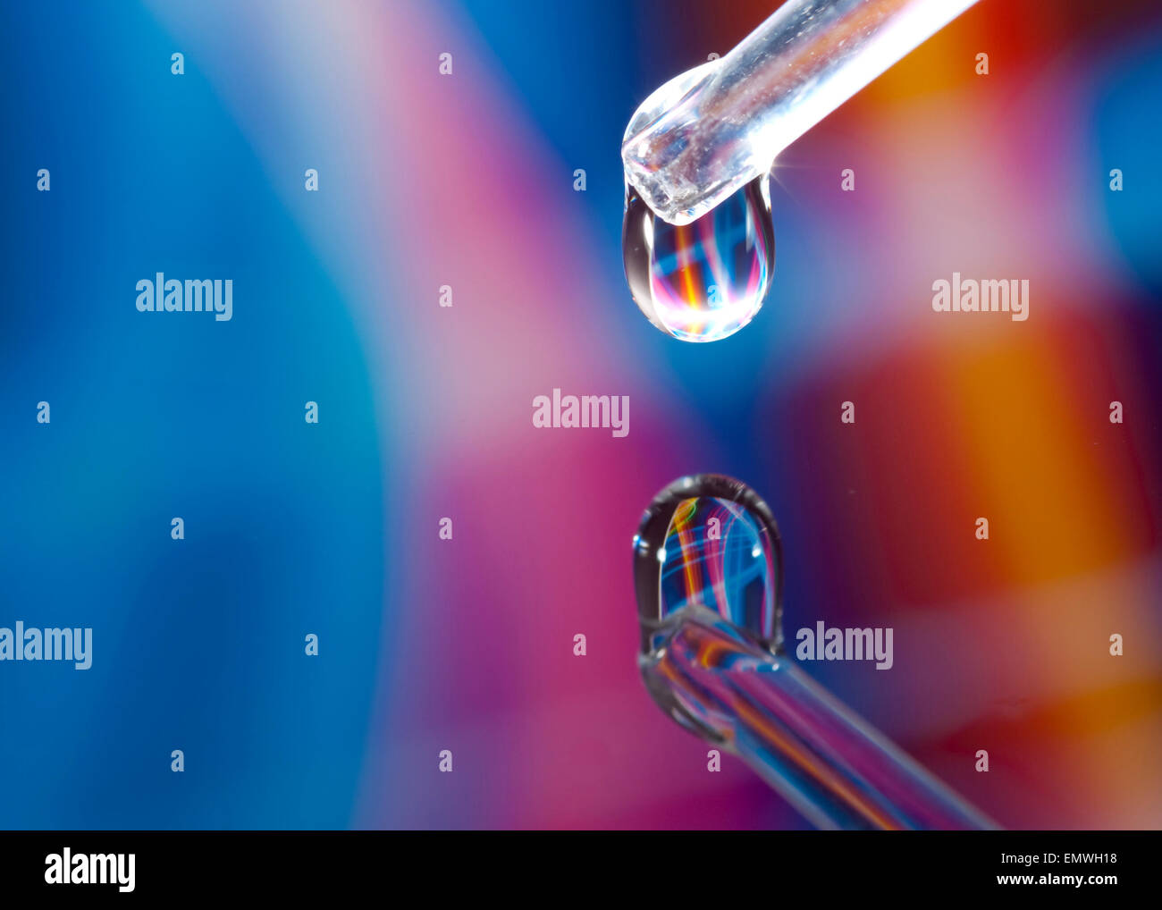 A Drop of color Stock Photo - Alamy