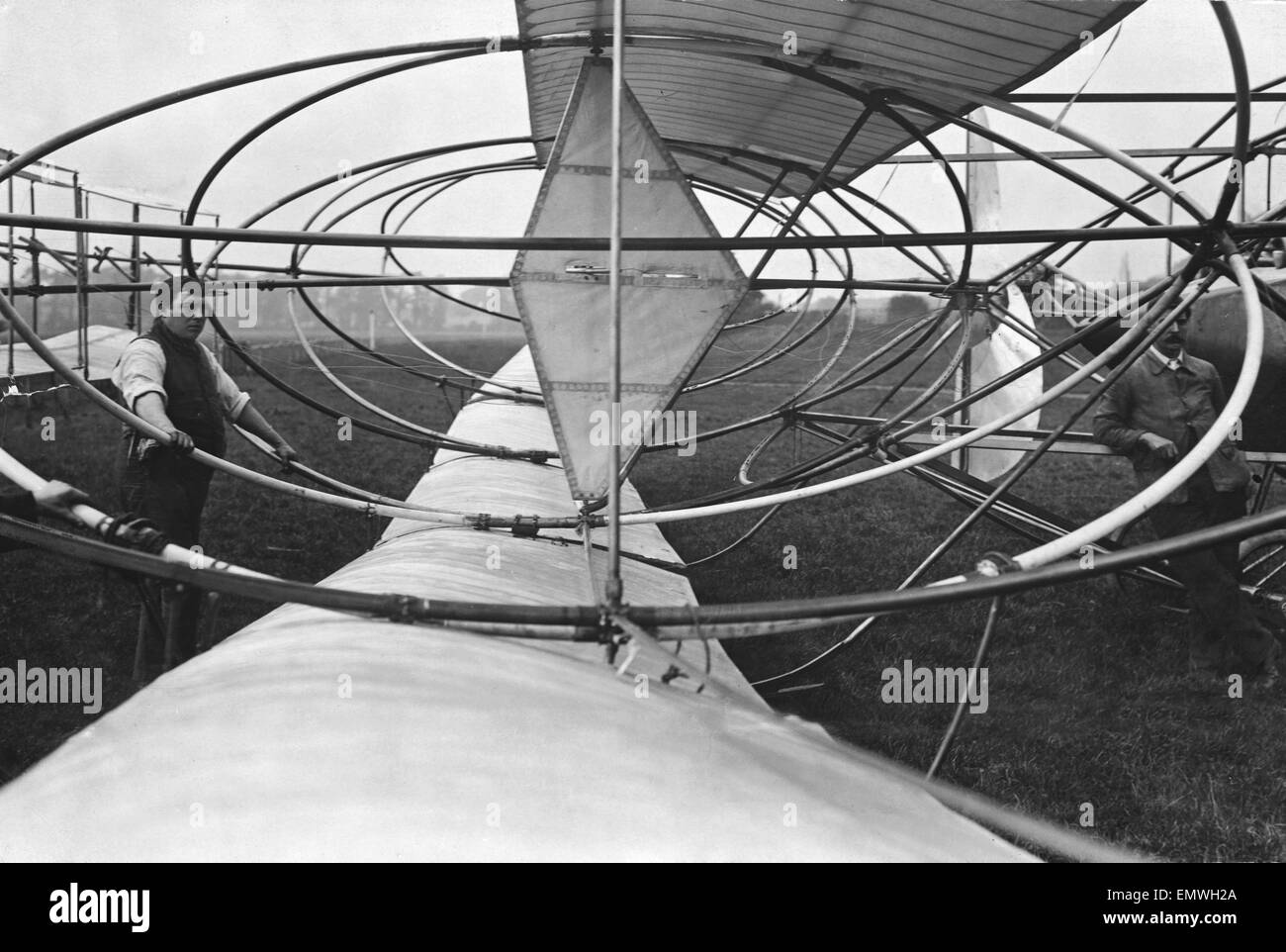 Lieutenant John W. Seddon of the Royal Navy (belived to be on right ...