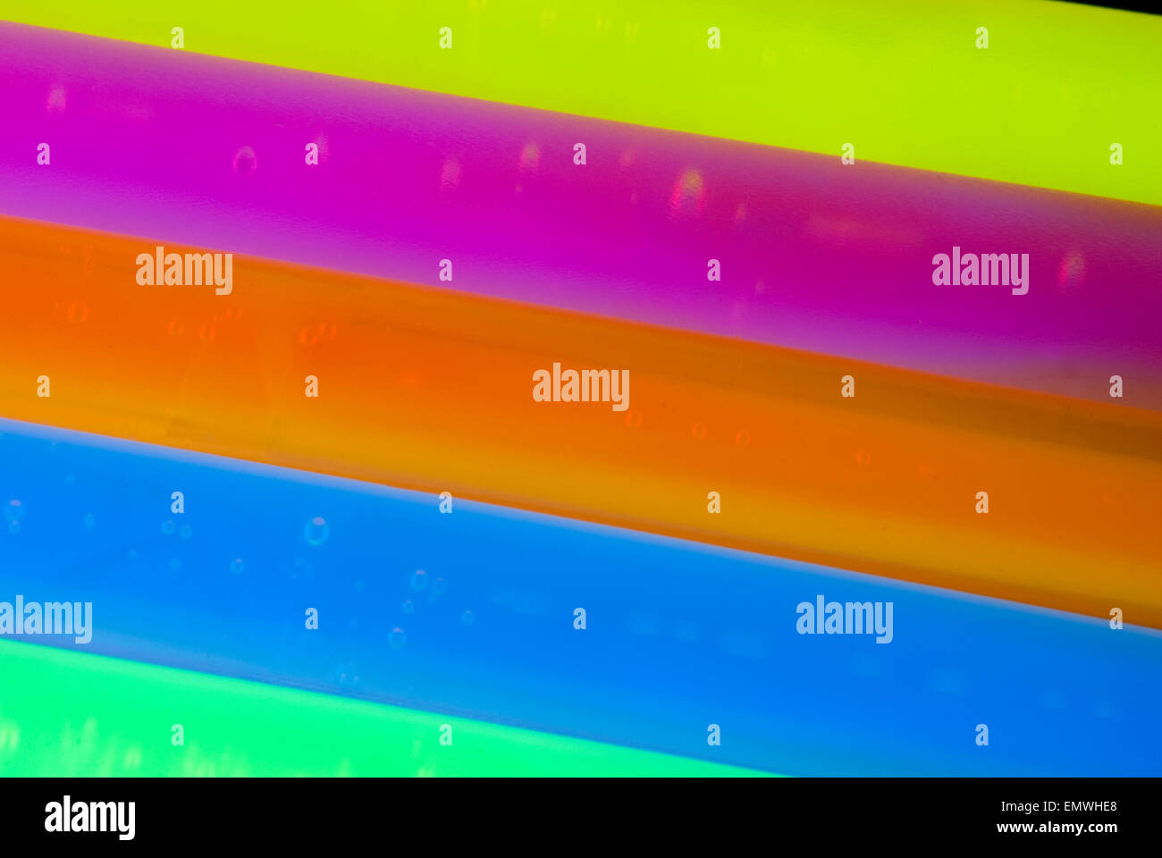 Glow Sticks Closeup Stock Photo - Alamy