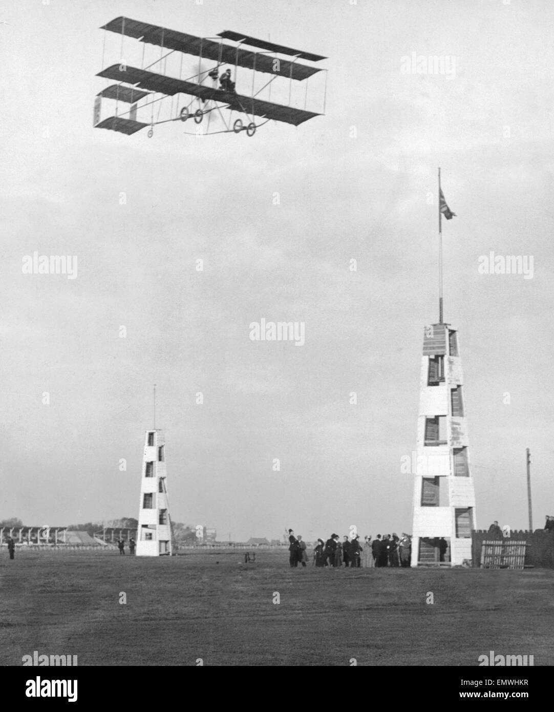 Farman biplane hi-res stock photography and images - Alamy