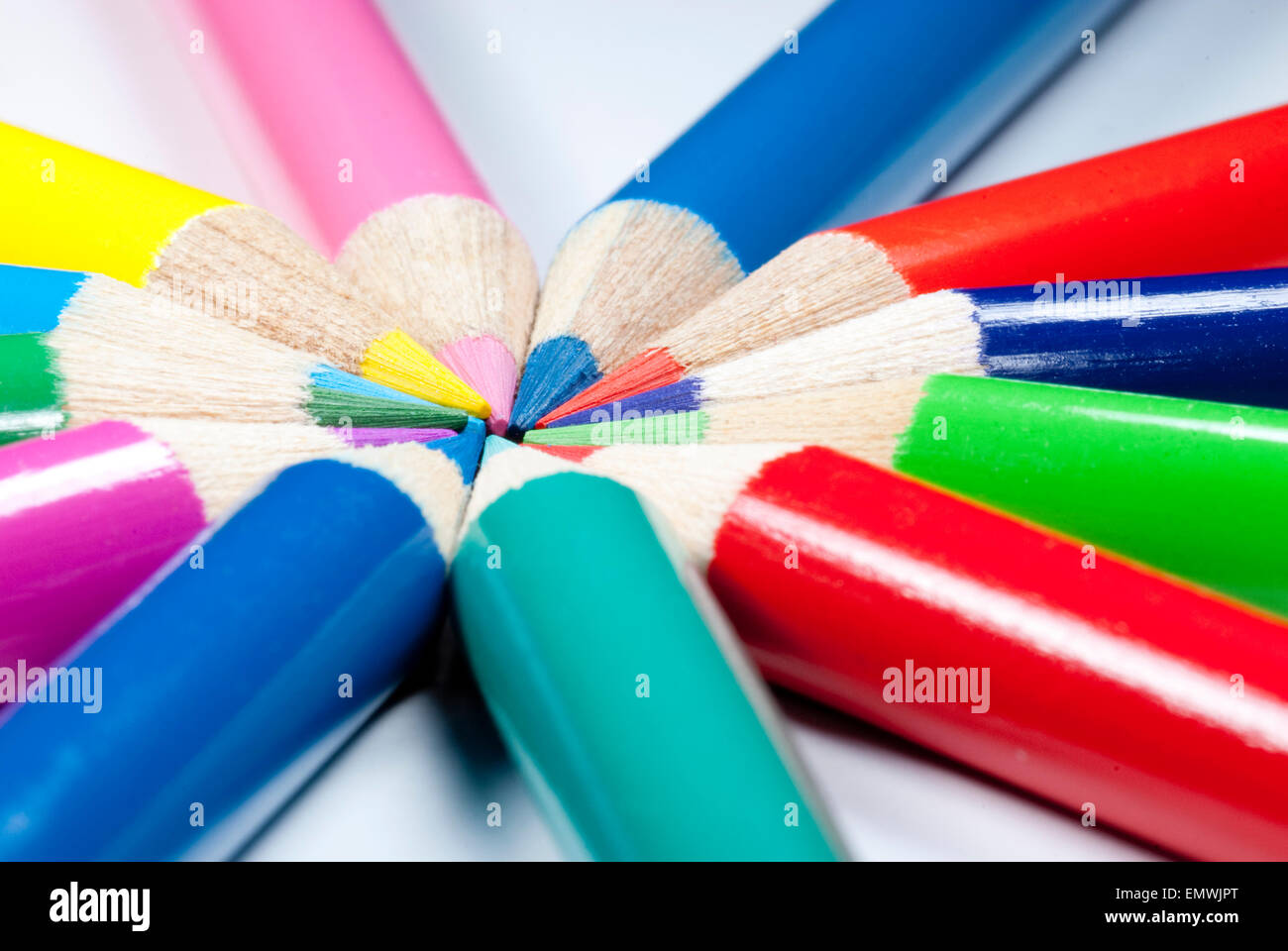 Color Pencil Closeup Stock Photo - Alamy