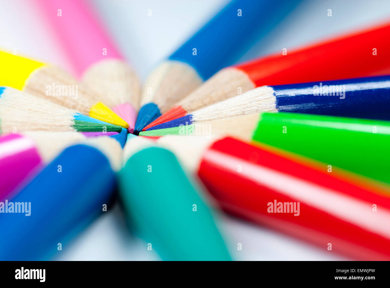 Color Pencil Closeup Stock Photo - Alamy