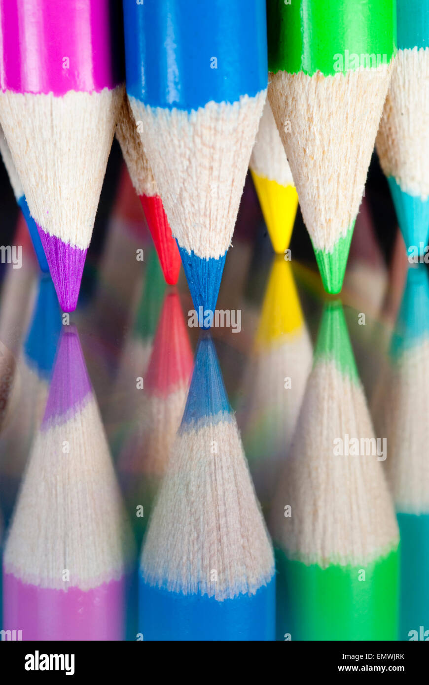 Color Pencil Closeup Stock Photo - Alamy