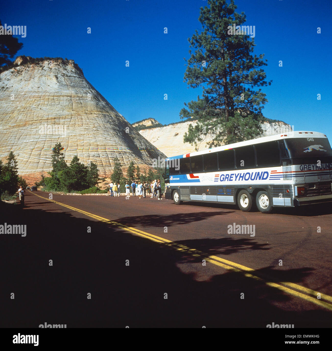 Greyhound bus 1970s hi-res stock photography and images - Alamy