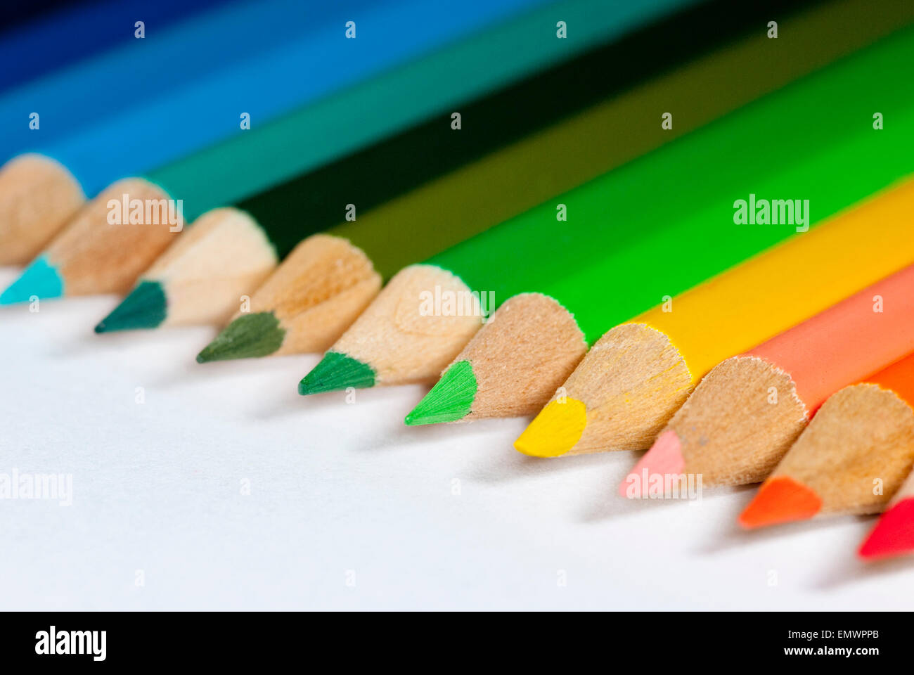 Color Pencil Closeup Stock Photo - Alamy