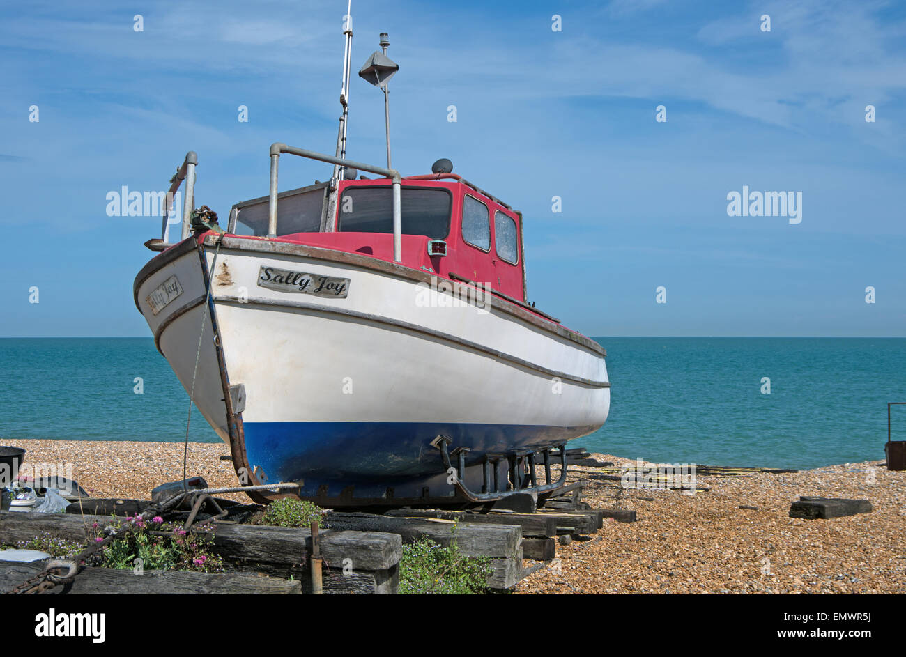 Deal Fishing Boat Beach, Kent, England Stock Photo - Alamy