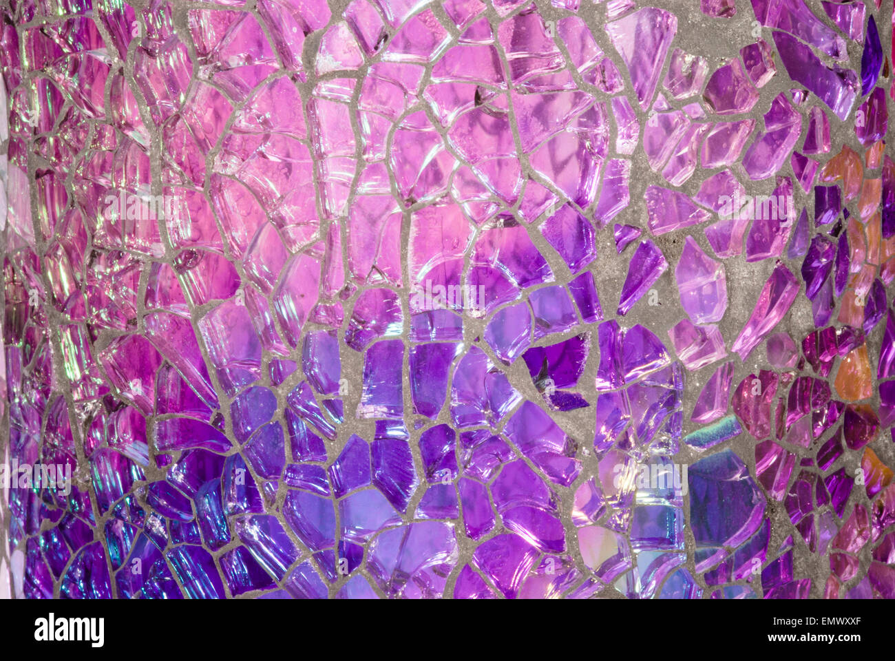 Shattered Glass Mosaic Stock Photo - Alamy