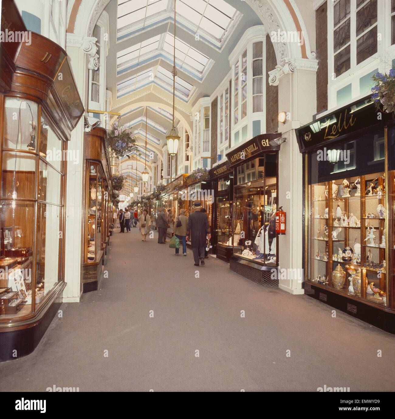 England, London, Burlington Arcade Stock Photo - Alamy