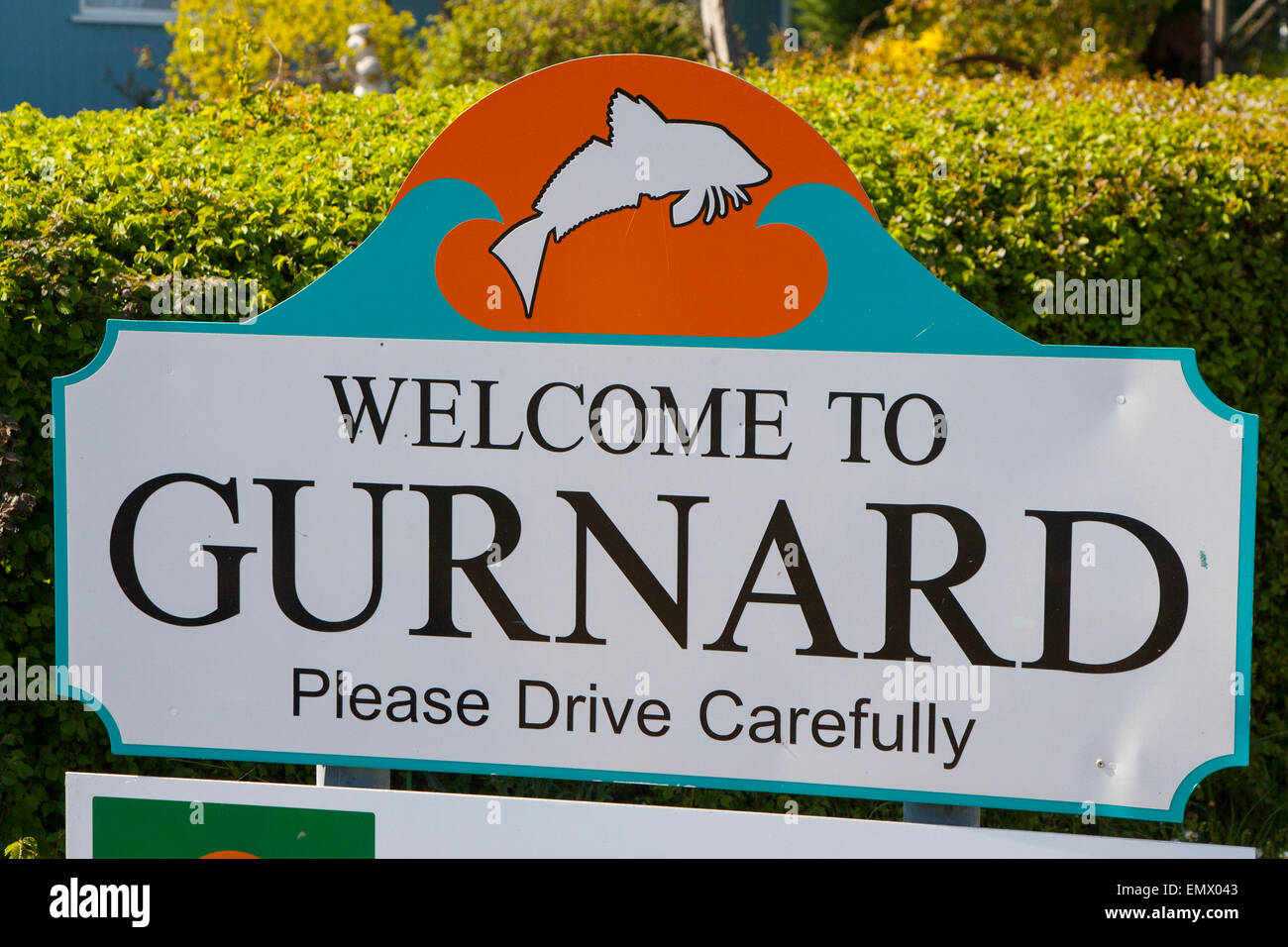 Sign on the edge of a village hi-res stock photography and images - Alamy