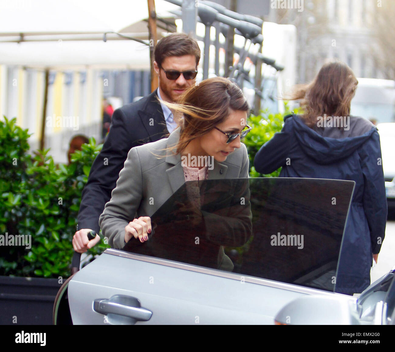 Xabi Alonso And Nagore Aramburu High Resolution Stock Photography and ...