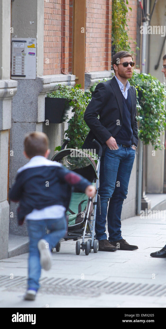 Xabi Alonso And Nagore Aramburu High Resolution Stock Photography and ...