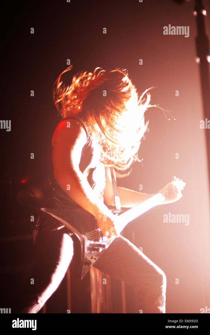 Rock musician generic stage lights hi-res stock photography and images ...