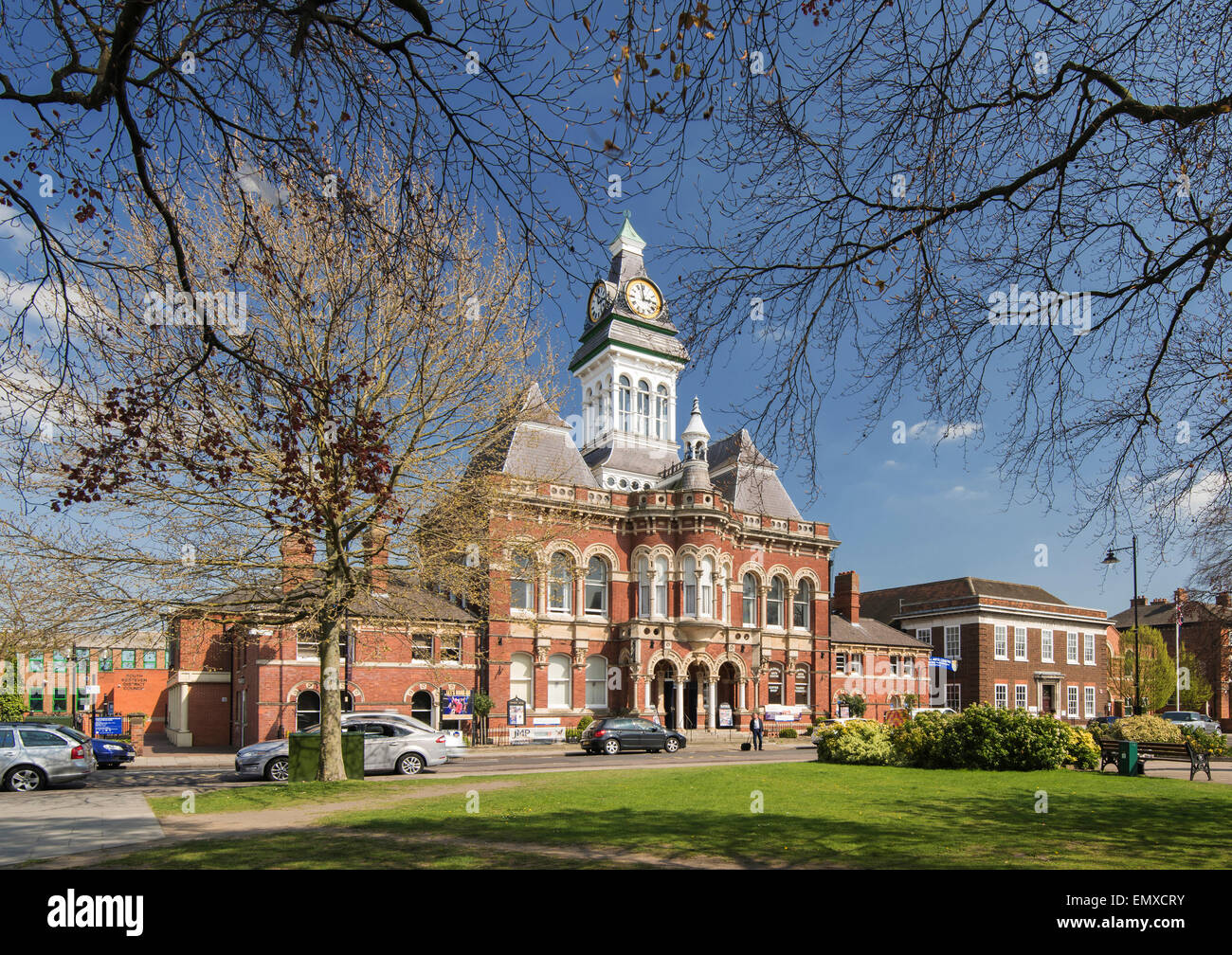 Guildhall Arts Centre, Grantham, Lincolnshire, England, UK Stock Photo ...