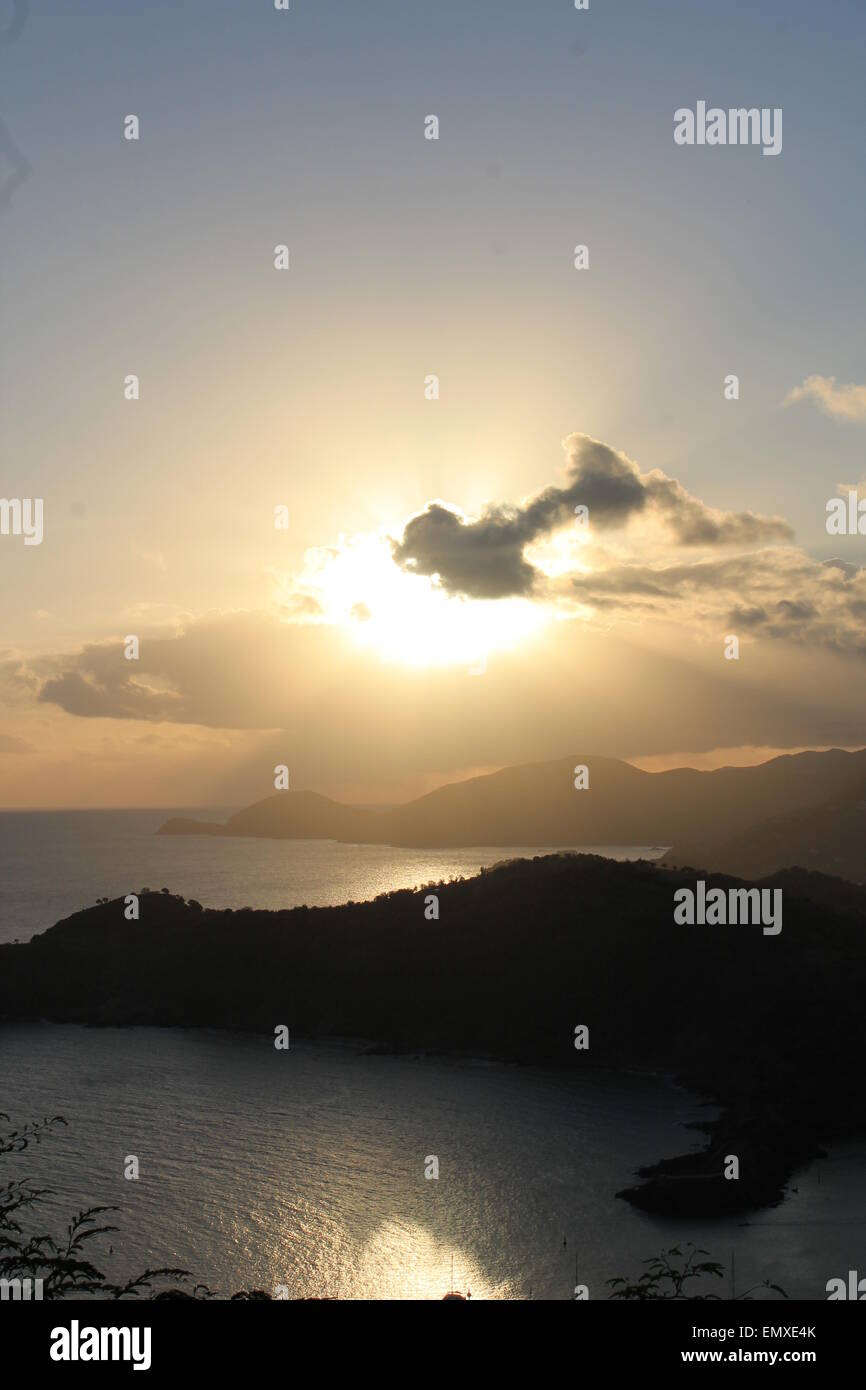 Antigua Shirley Heights Sunset High Resolution Stock Photography and ...