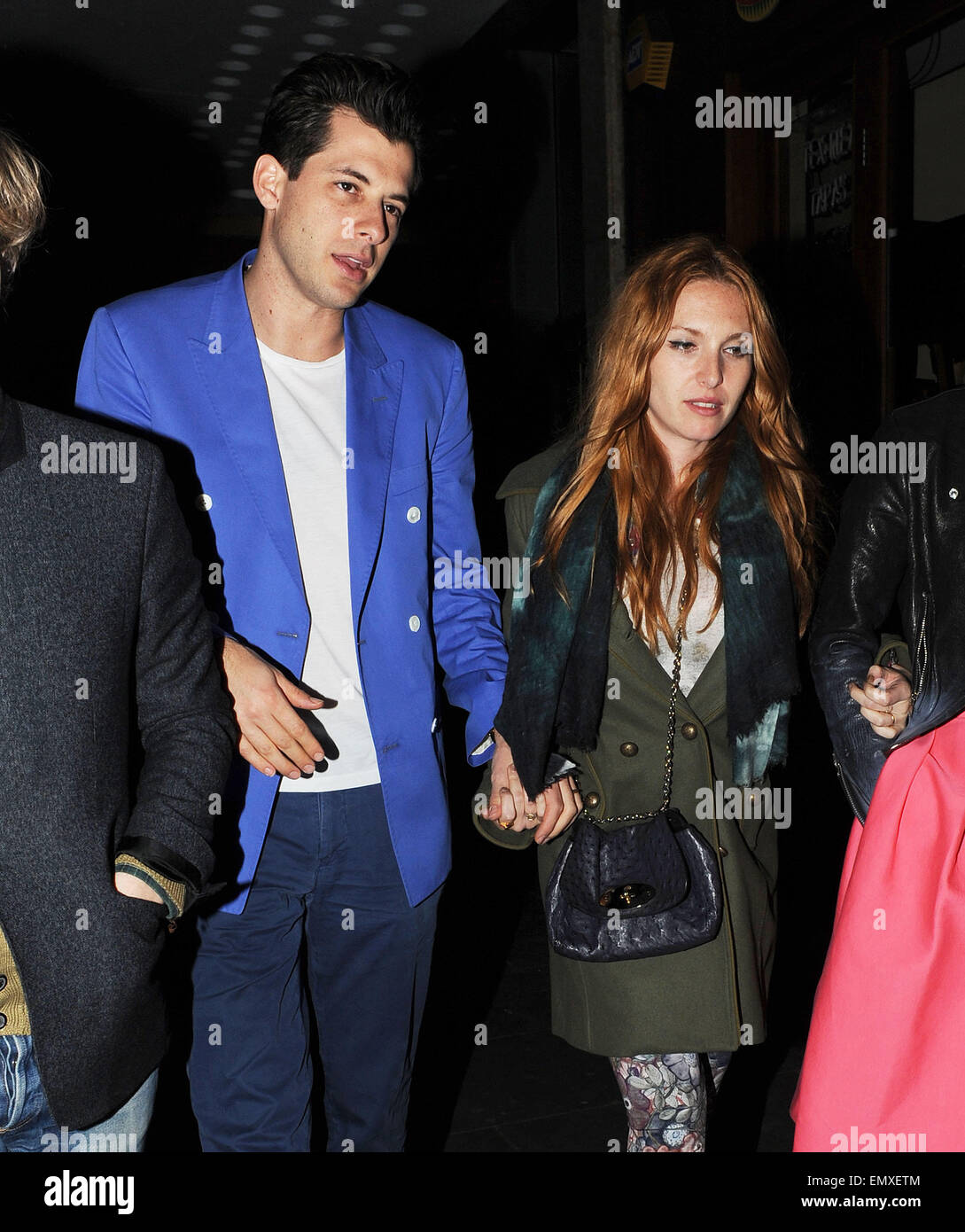 Mark Ronson And Wife High Resolution Stock Photography and Images - Alamy