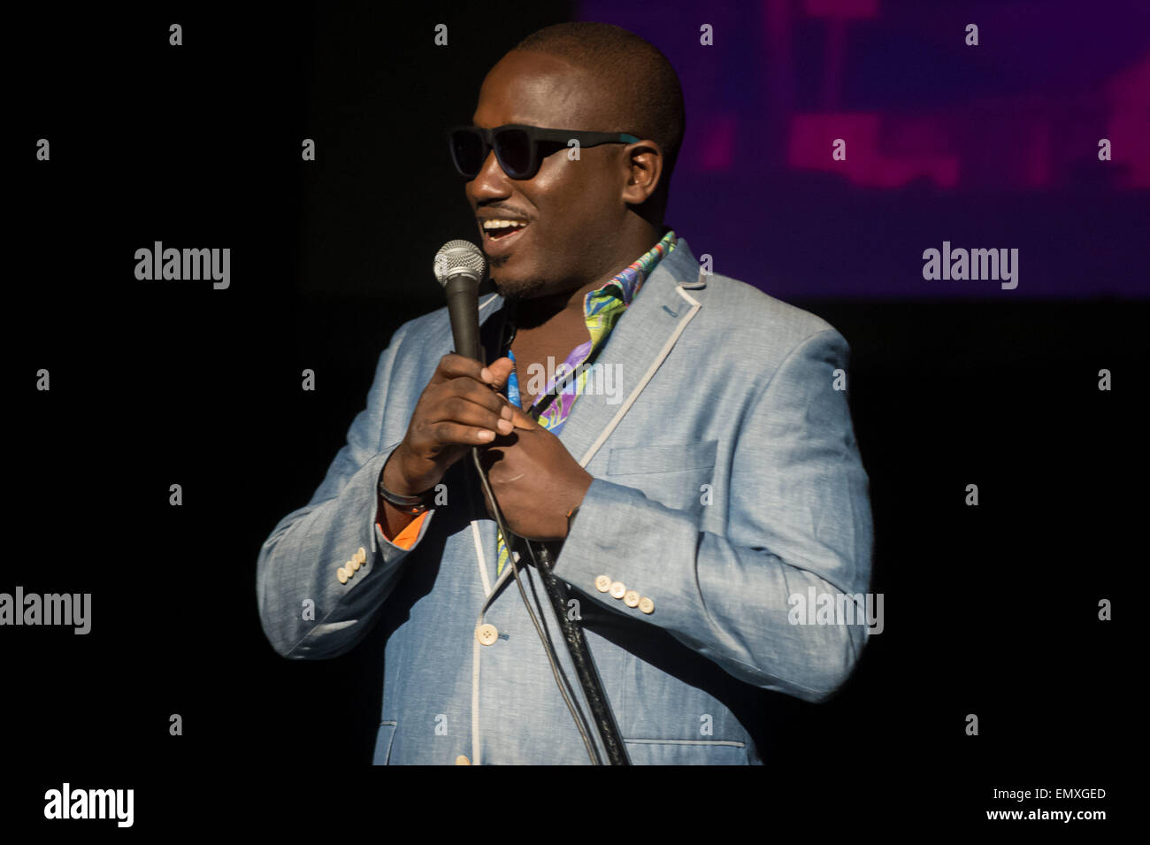 Miami Beach, FL, USA. 11th Apr, 2015. Hannibal Buress Performs during ...