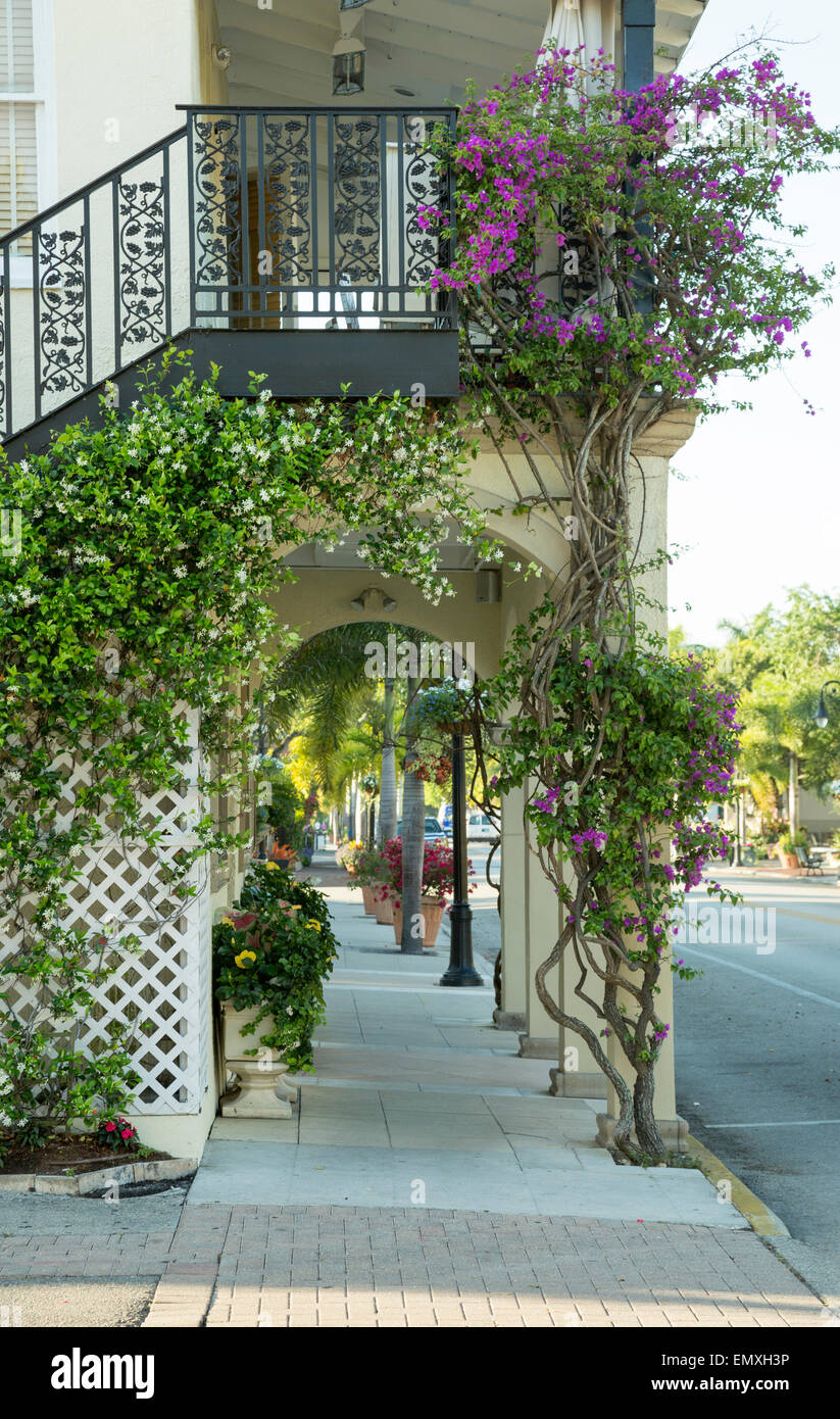 Wrought iron archway hi-res stock photography and images - Alamy