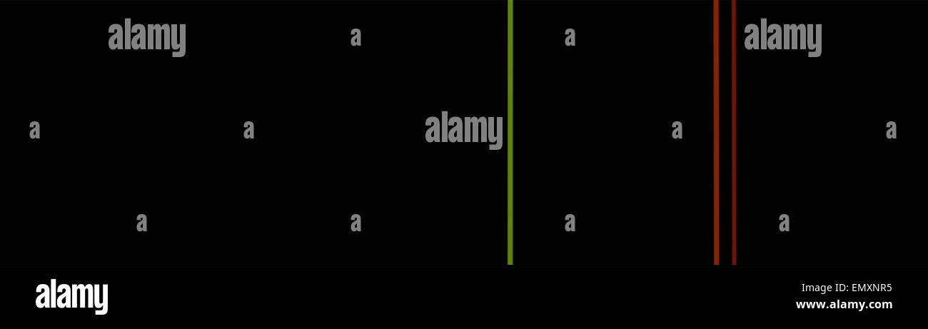Oxygen Light Spectrum