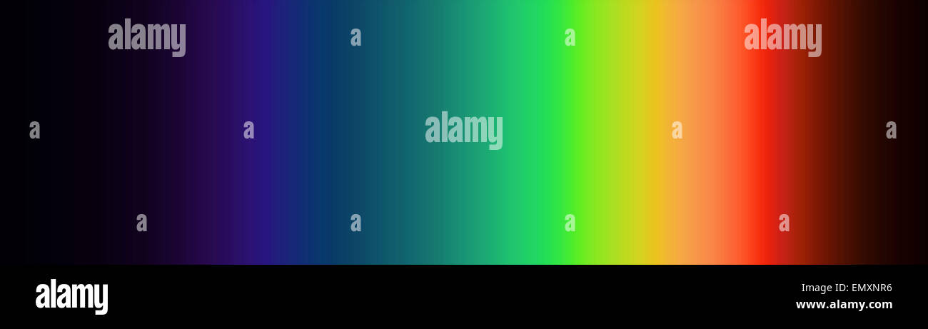 Illustration based on emission spectrum of visible light Stock Photo ...