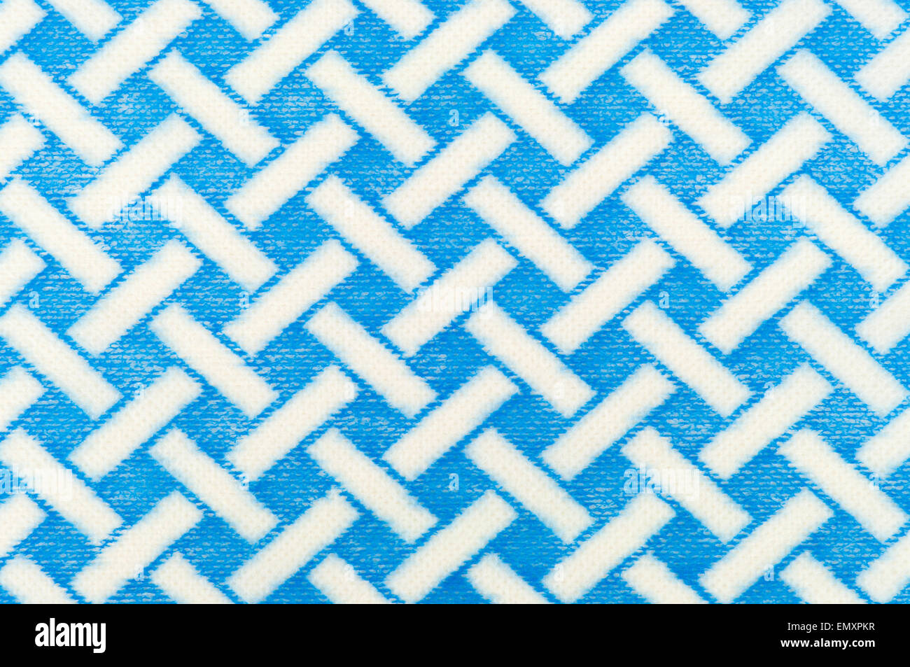 Background made of textile with blue and white pattern Stock Photo - Alamy