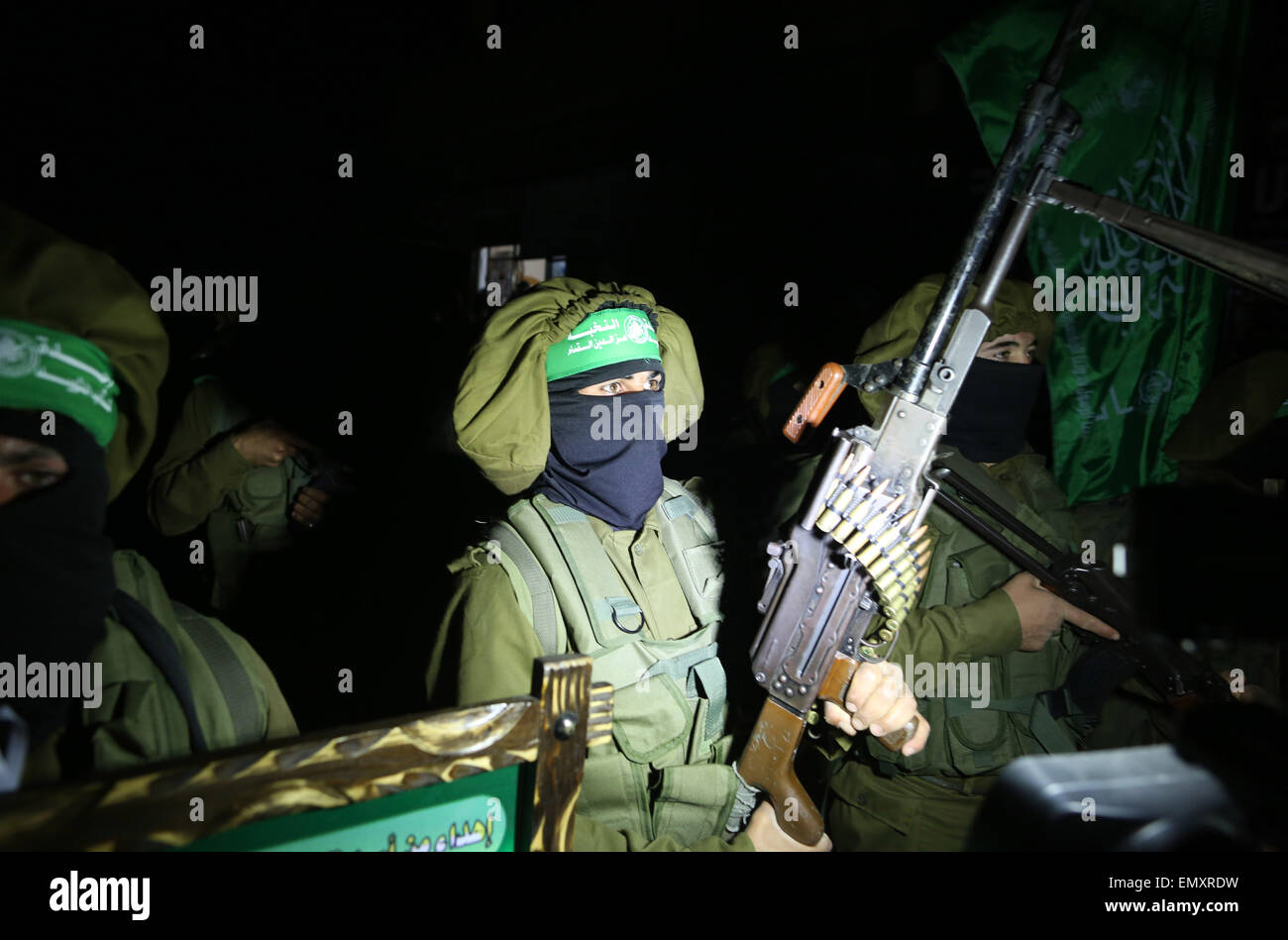 Beit Lahia, Gaza Strip, Palestinian Territory. 23rd Apr, 2015. Members ...