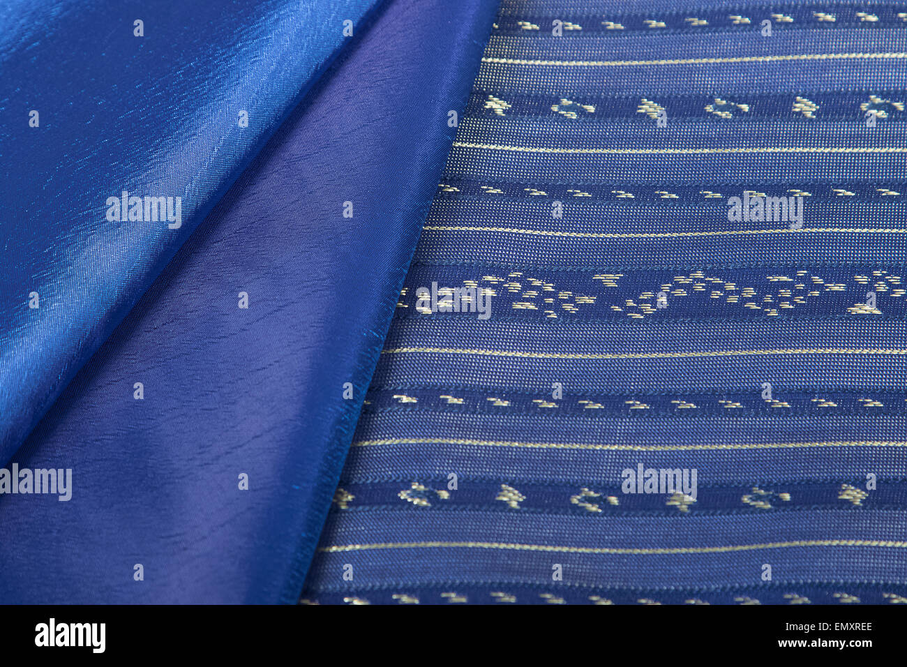 Traditional Thai fabric pattern as background Stock Photo - Alamy