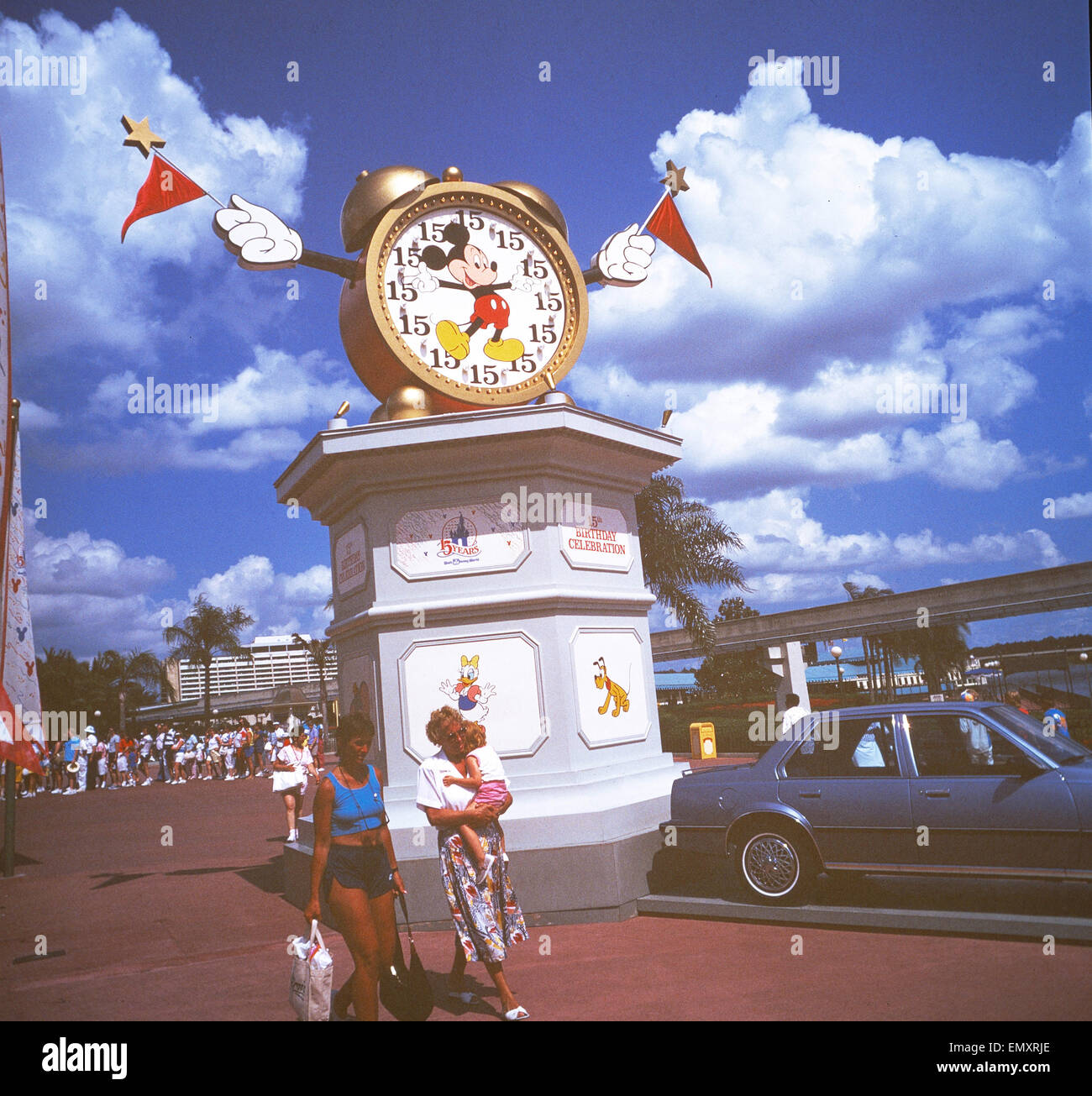 Disneyworld orlando 1980's hi-res stock photography and images - Alamy