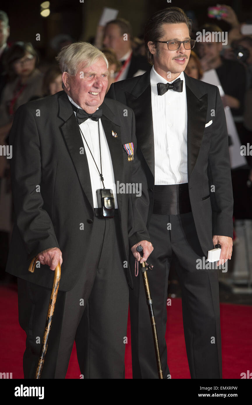 58th BFI London Film Festival - 'Fury' - Premiere Featuring: Brad Pitt ...