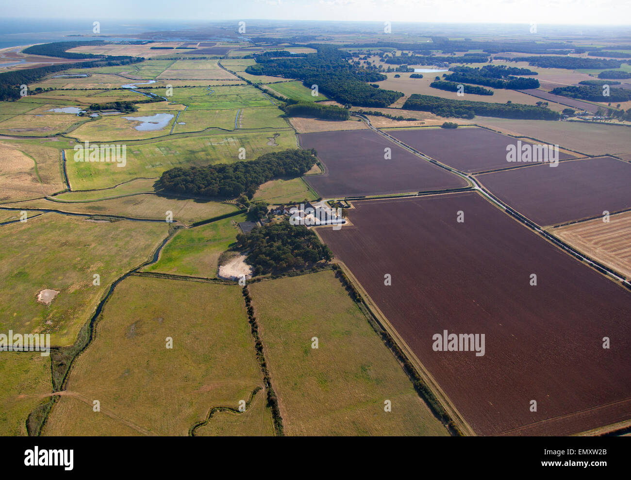 Holkham norfolk farm hi-res stock photography and images - Alamy