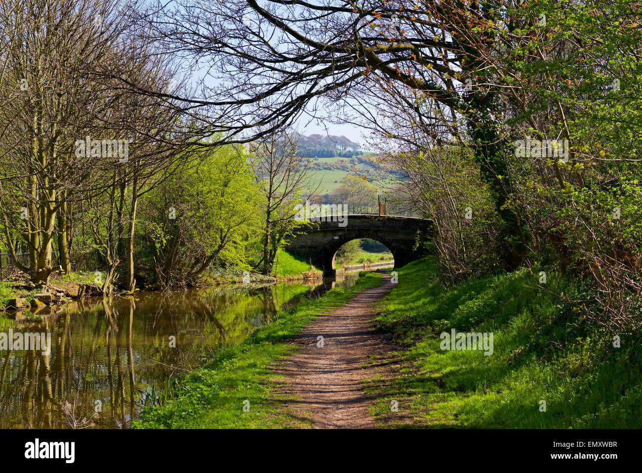 The Macclesfield Canal near Macclesfield, Cheshire, England UK Stock ...
