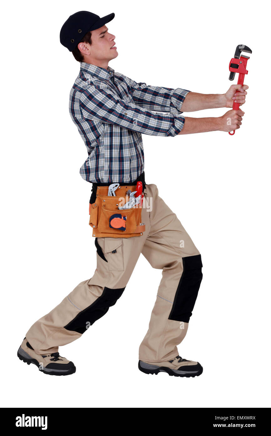 Man being dragged hi-res stock photography and images - Alamy