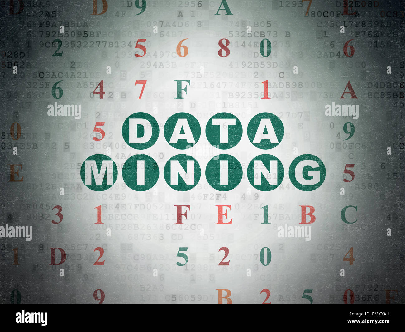 Data concept: Data Mining on Digital Paper background Stock Photo - Alamy