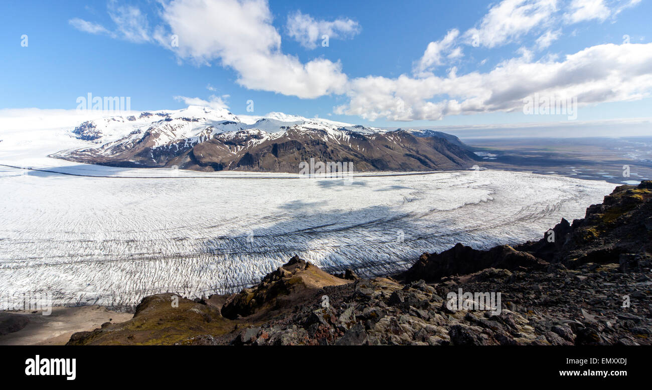 frozen glacier ice iceberg Iceland Stock Photo - Alamy