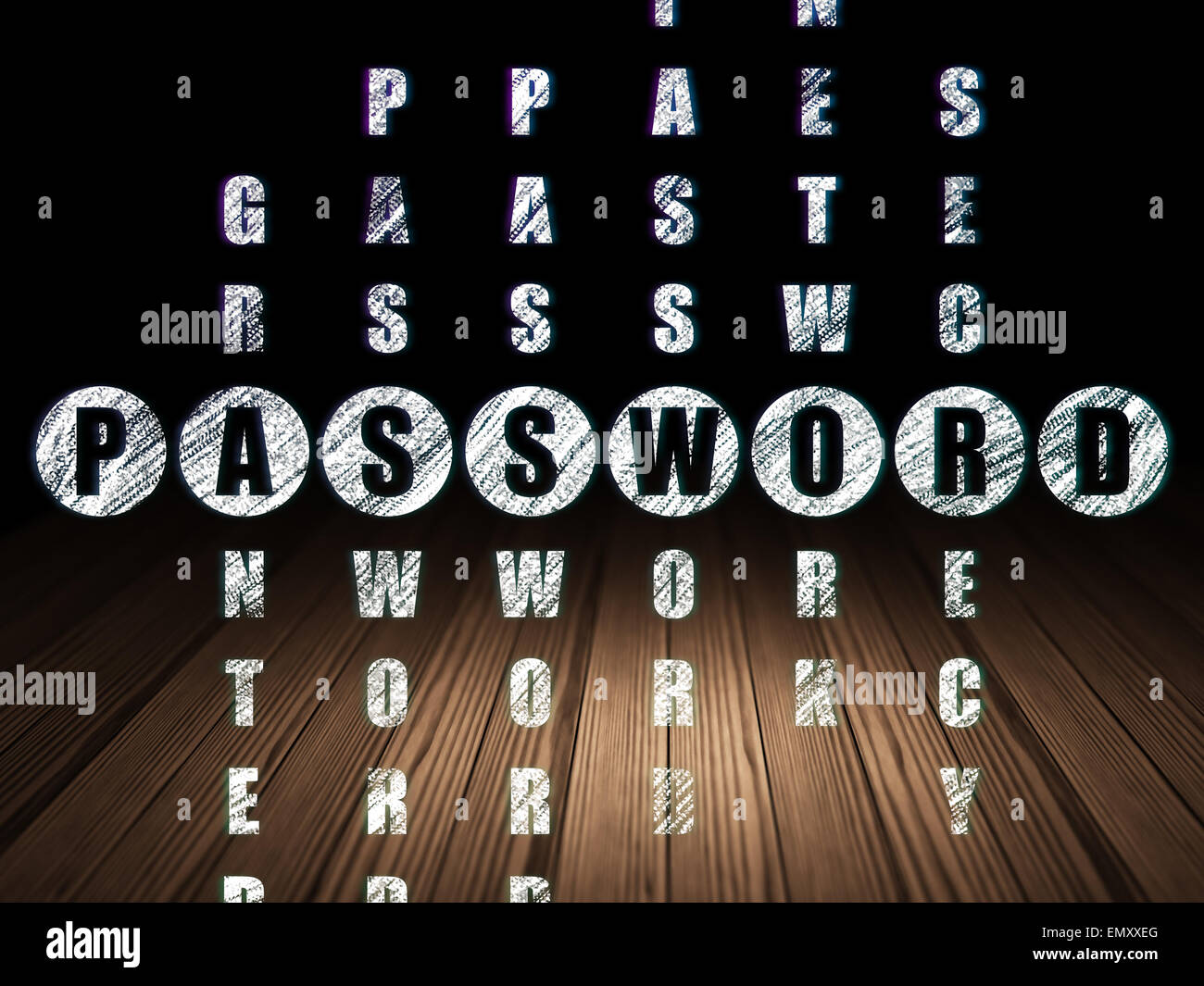 Security concept: word Password in solving Crossword Puzzle Stock Photo ...