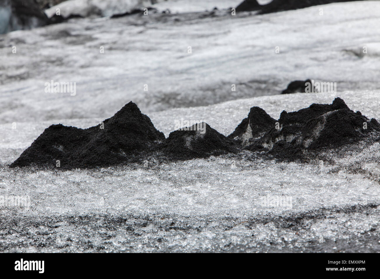 frozen glacier ice iceberg Iceland Stock Photo - Alamy