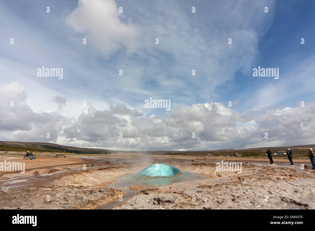 Exploring geyser hot springs hi-res stock photography and images - Alamy