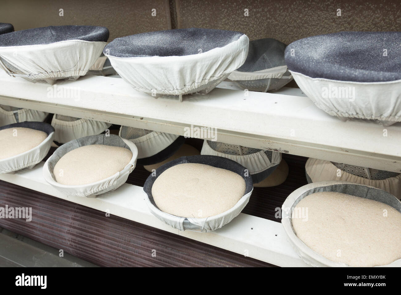 The production of filled bread hi-res stock photography and images - Alamy