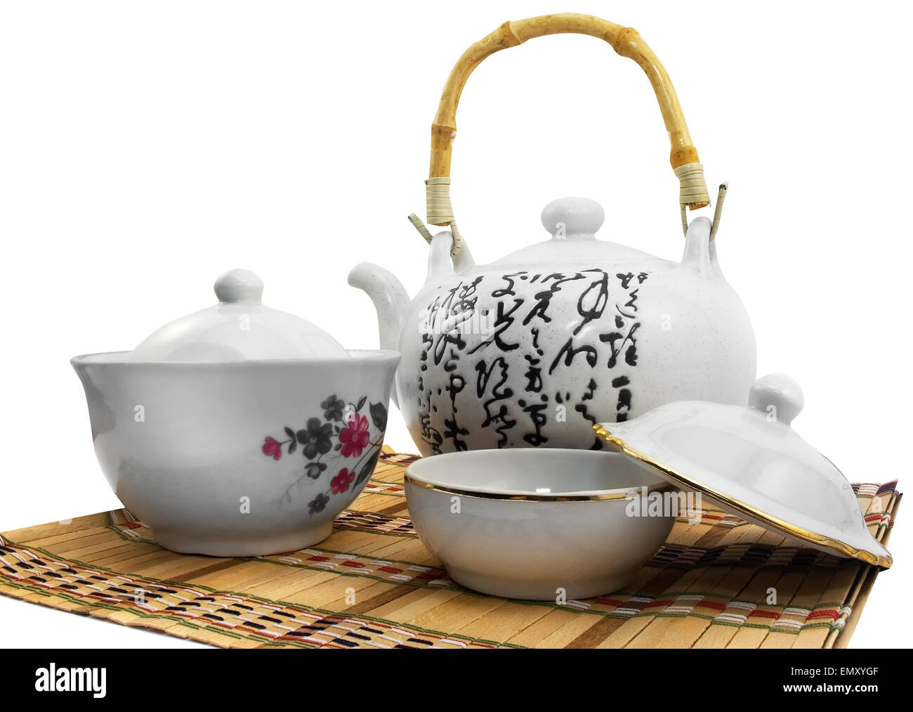 Japanese antique porcelain teapot hi-res stock photography and images ...