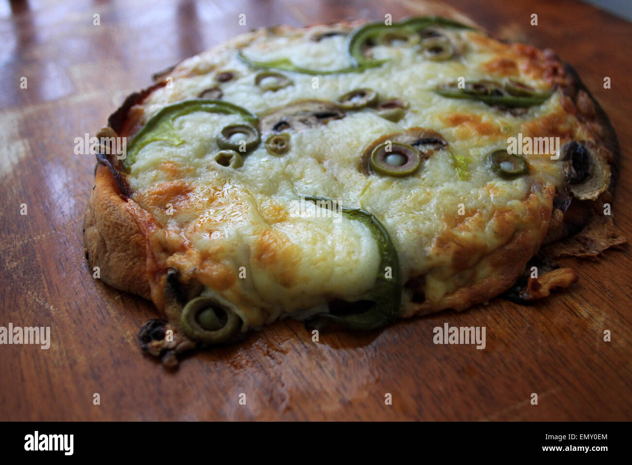 A homemade pizza from scratch Stock Photo - Alamy