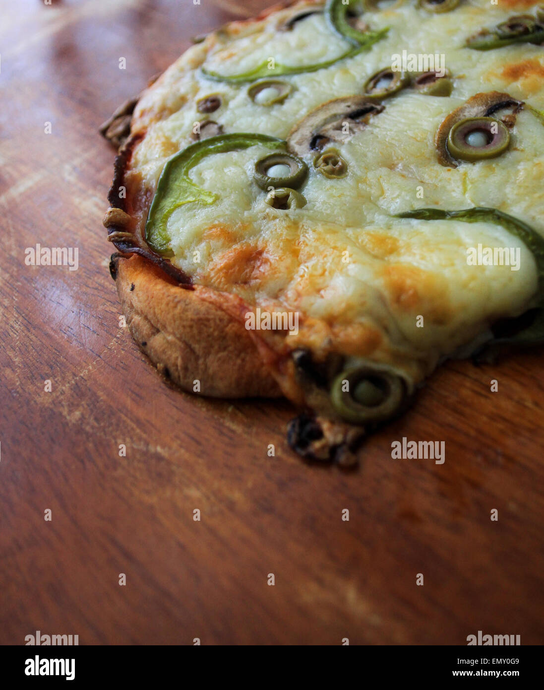 A homemade pizza from scratch Stock Photo - Alamy
