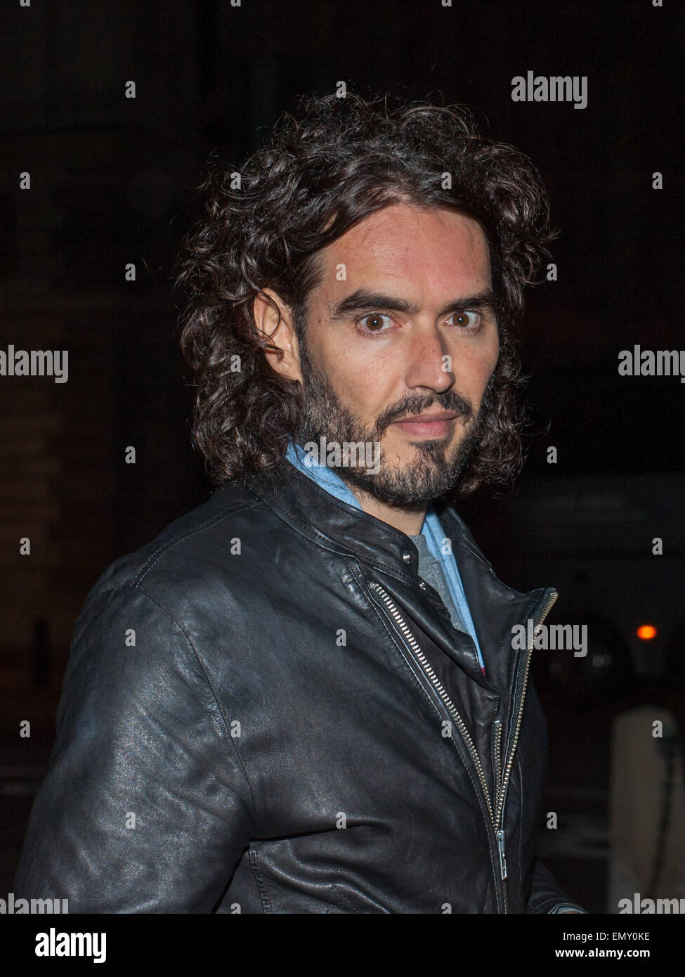 Russell Brands taking part in the Occupy Democracy protest on London's ...