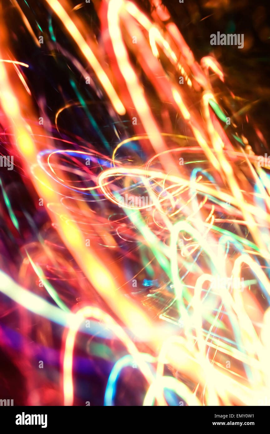 Electric lightning in neon effect hi-res stock photography and images ...