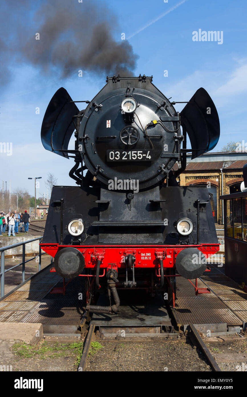 Steam locomotive Borsig 03 2155-4 (DRG Class 03 Stock Photo - Alamy