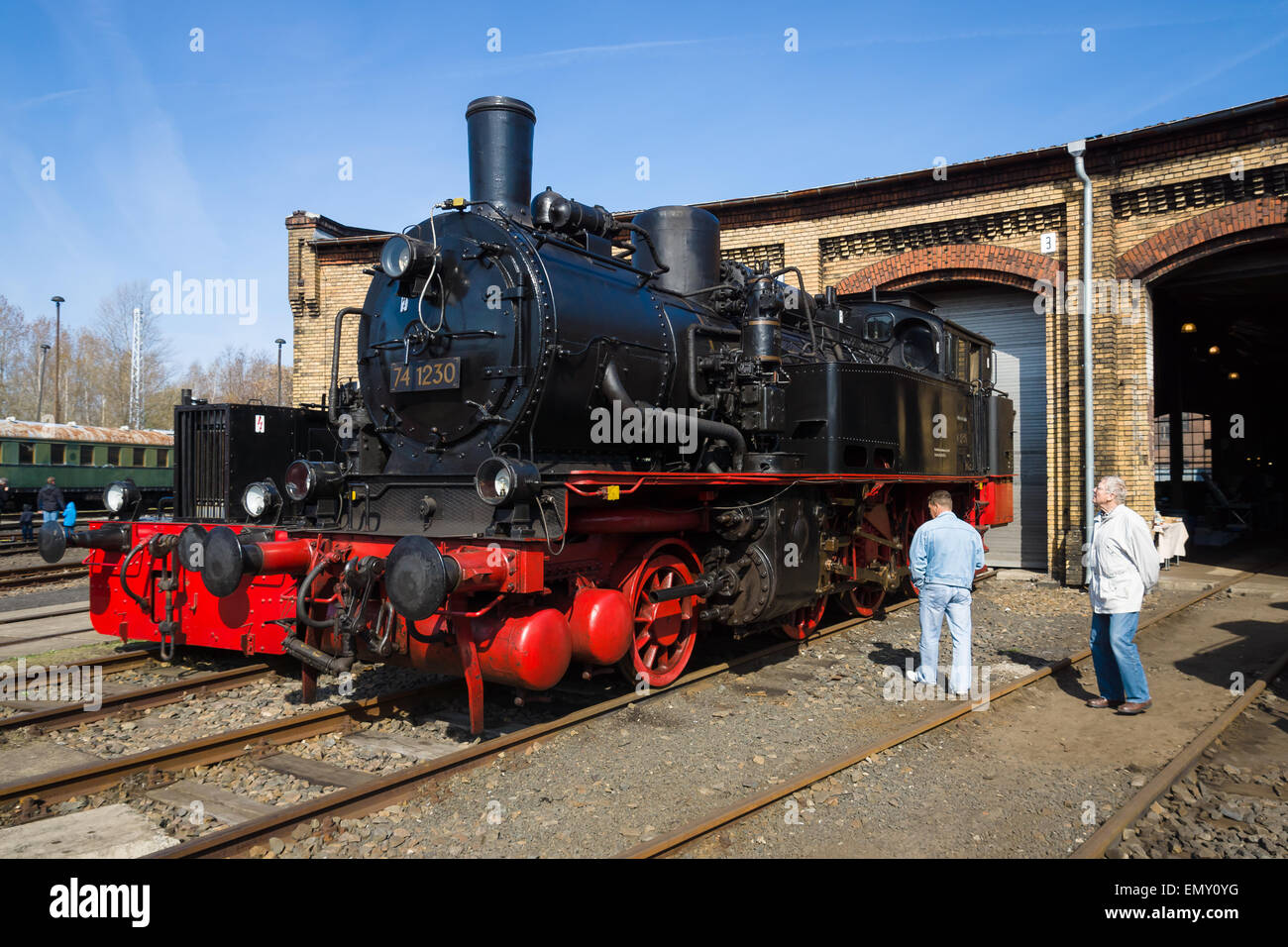 Borsig steam engine hi-res stock photography and images - Alamy